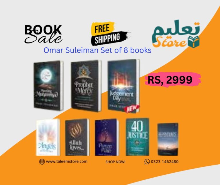 Omar Suleiman Set of 8 books COBO SET – Taleem Store